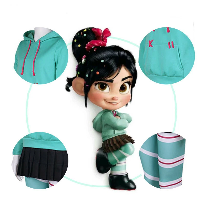Vanellope Von Schweetz Running Costume