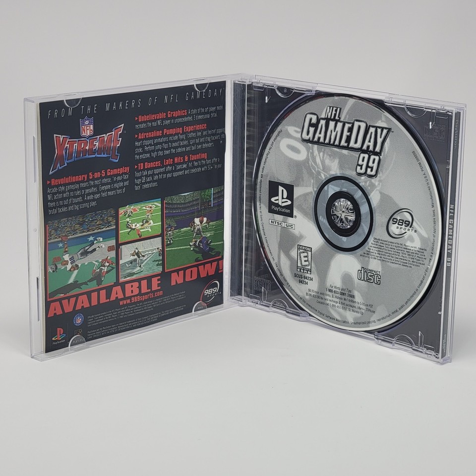 NFL GameDay 99 (PlayStation 1 PS1) CIB COMPLETE & TESTED 711719423423| eBay