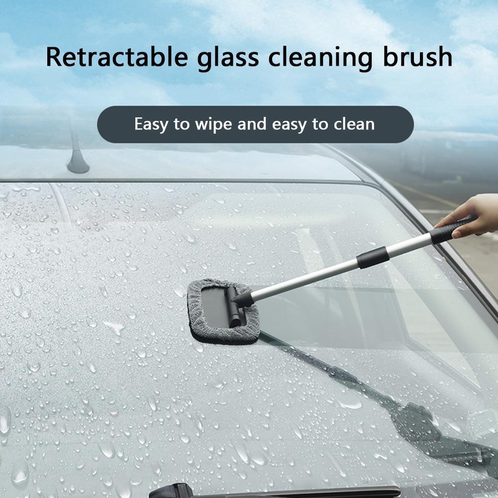 Auto Window Glass Wiper Microfiber with Washable Pad Auto Glass Cloth ...