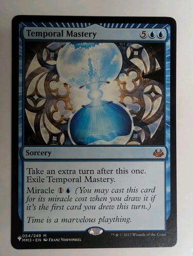 MTG - Temporal Mastery - The List Reprints - MM3 - 54 | eBay