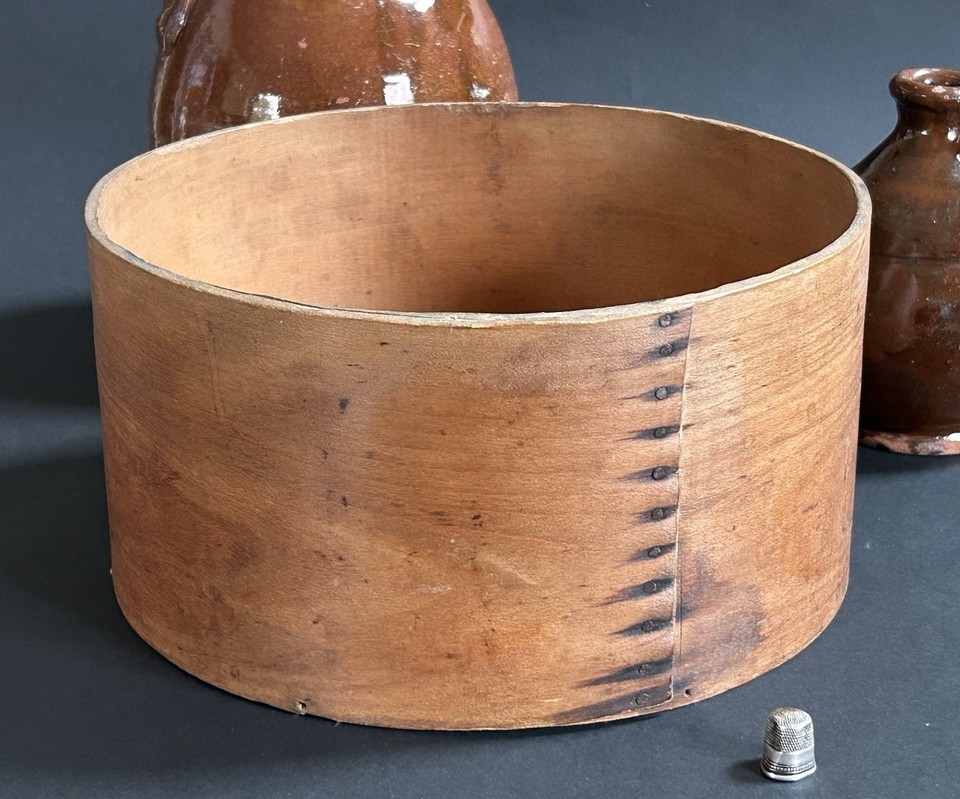 Classic 19C Antique Primitive Dry Measure for Grain or Flour in Good ...