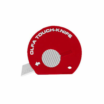 TK-4R Olfa Multi-Purpose Touch Knife, Retractable Blade, Red, Pack of 4 ...
