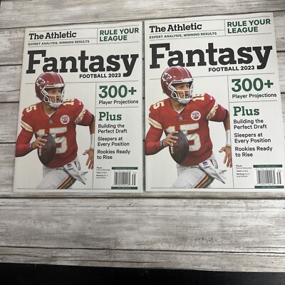 2 Copies NFL Fantasy Football 2023 Preview Magazine NEW 2023 The ...