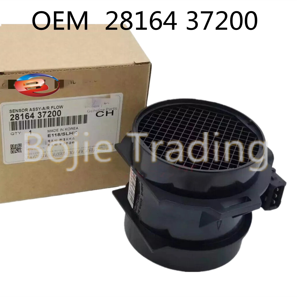 GENUINE MASS AIRFLOW SENSOR FOR 01-09 HYUNDAI 01-10 KIA 2.7L 2816437200 ...