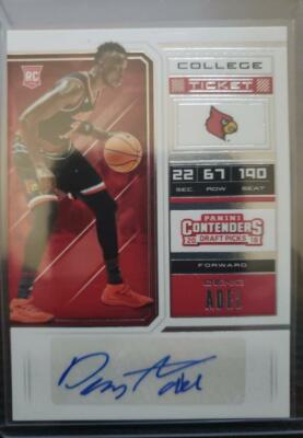 2018-19 Panini Contenders Draft Deng Adel Autograph Rookie Card | eBay
