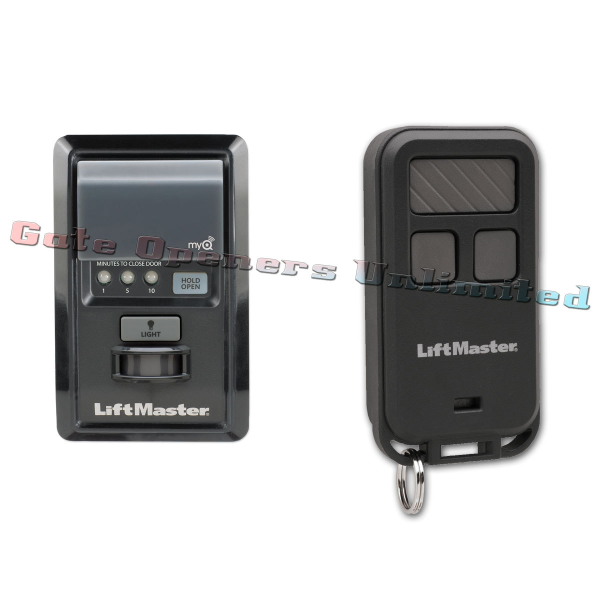 LiftMaster MyQ Remote Control Panel Kit 888LM Panel, 890MAX Mini 3 ...