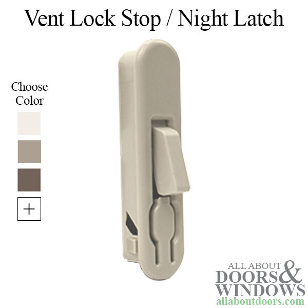 Amesbury Truth 13183 Vent Lock Stop Night Latch Cameo Security Vent ...