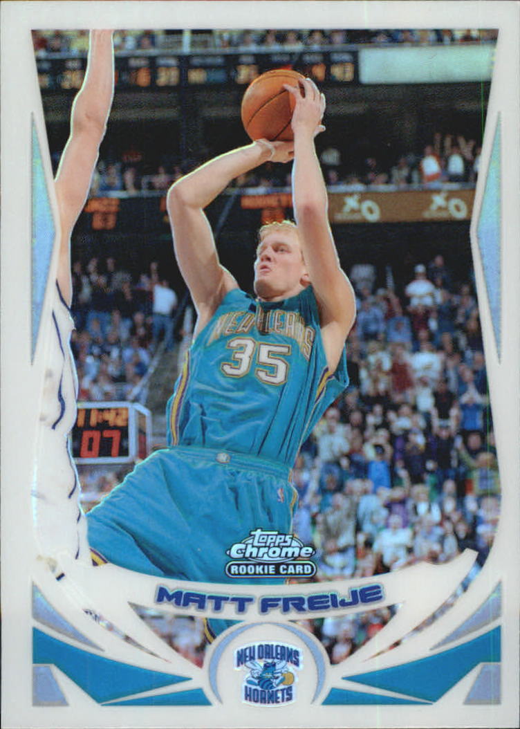 2004-05 Topps Chrome Refractors #202 Matt Freije Card | eBay