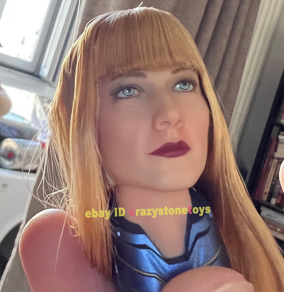 YSTOYS 001 Virginia Pepper Potts Pepper 1/6 Head Carving Figure ...