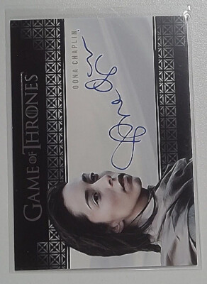 2023 Oona Chaplin as Lady Talisa Stark Game of Thrones Valyrian Steel ...