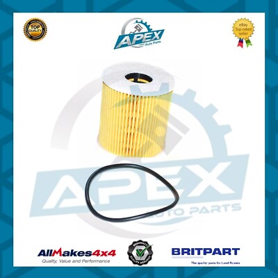OIL FILTER FOR LAND ROVER FREELANDER 2 TD4 2.2 DIESEL 2006 TO 2010 ...