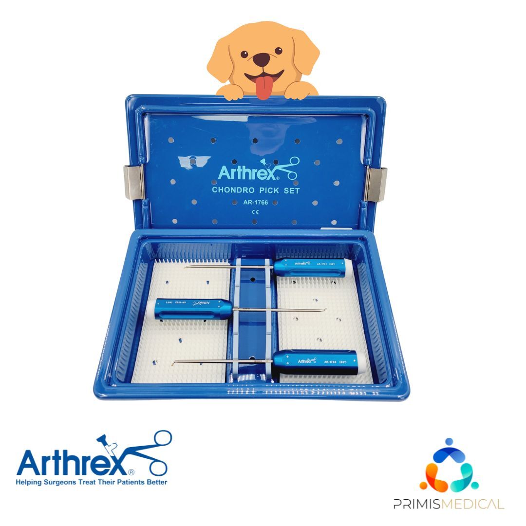 Arthrex Ar-1766 Chondro Pick Set W/ Case Arthroscopic Arthroscopy for ...