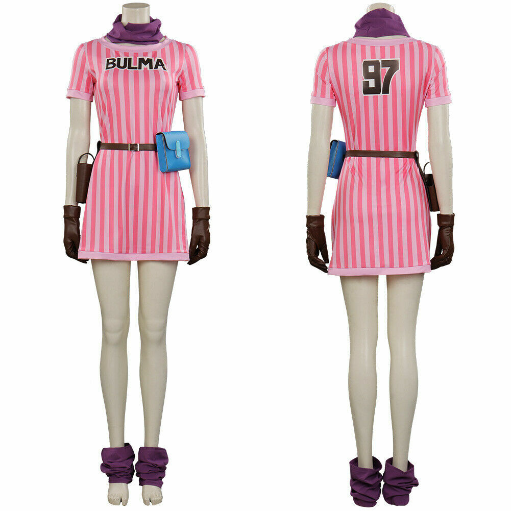 Bulma Halloween Costume Anime Dragon Ball Bulma Cosplay Halloween
