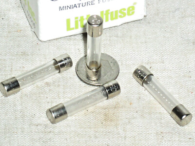 4 LITTELFUSE 312002 2A 2 AMP T1-1/4 312 250V 3AG GLASS LITTLE FUSE ...