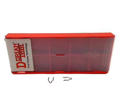 ☀️(10 Pack) Dorian Tool CLP-9 Bridge Clamp Clips for Turning Boring ...