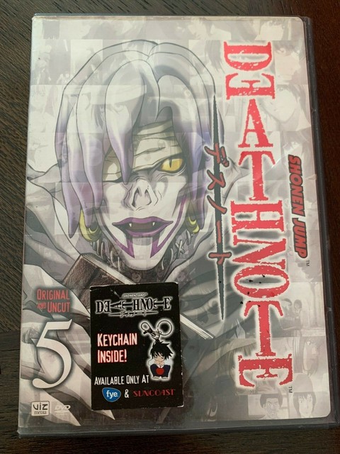 Death Note Vol 5 Volume 5 (DVD, 2008, Uncut) with insert 07820092381 ...