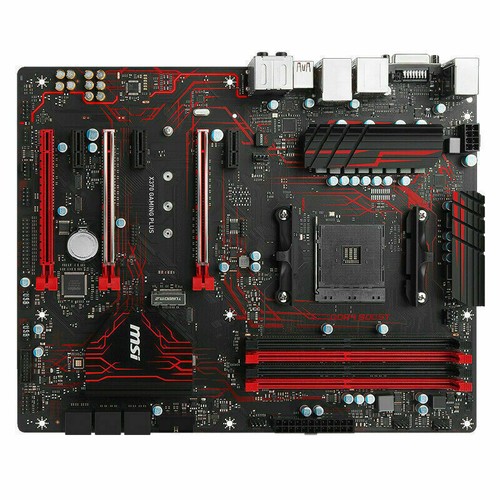 MSI X370 GAMING PLUS Motherboard AMD X370 Socket AM4 DDR4 ATX M.2 DVI-D ...