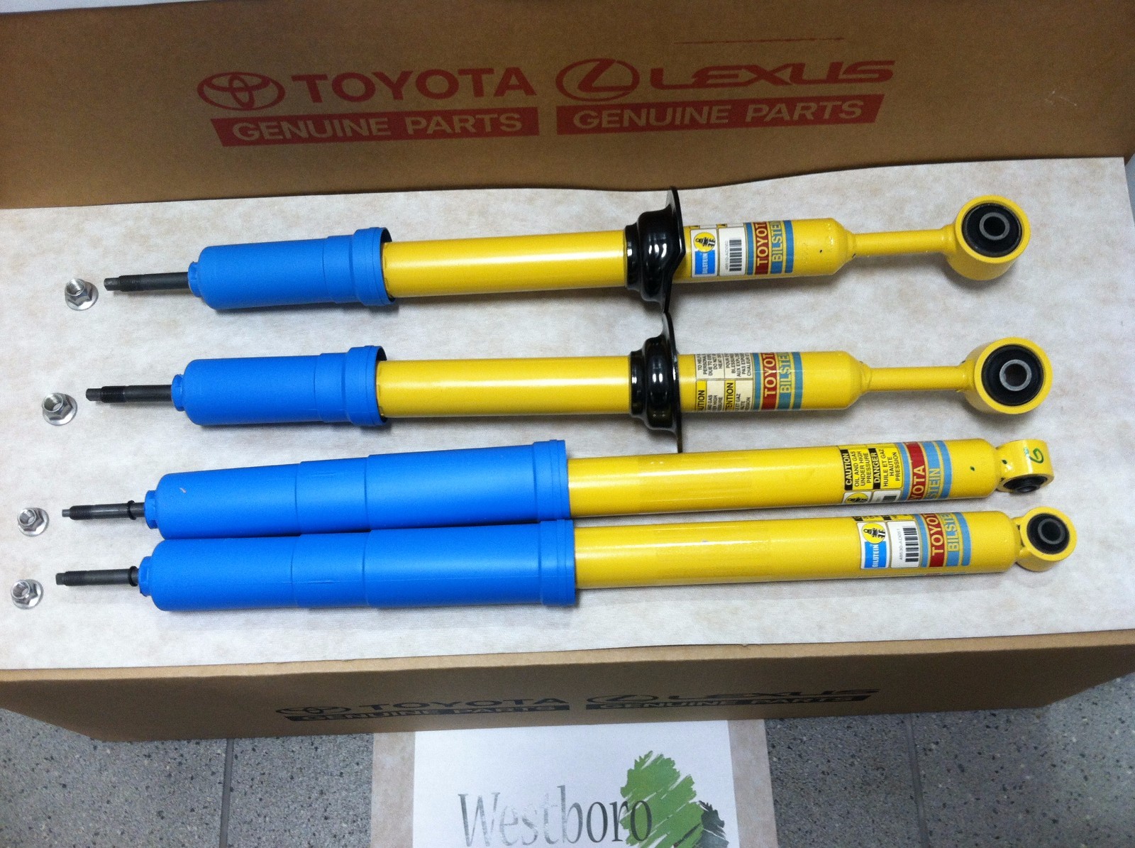 2005-2015 Toyota Tacoma OEM Genuine Front and Rear Bilstein Shocks Set ...