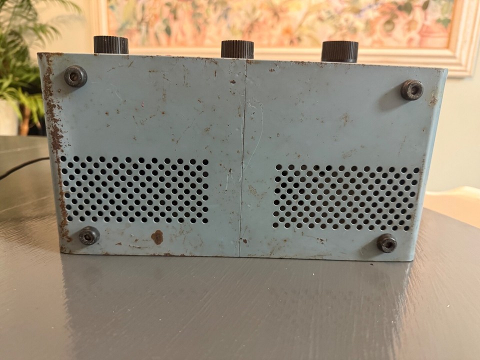 VTG Knight Allied KG-220 FM Monitor Receiver Tube Radio POWERS ON | eBay