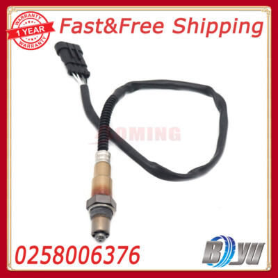 Oxygen Sensor New 0258006376 For Alfa Romeo 147 156 166 GT Fiat Panda ...