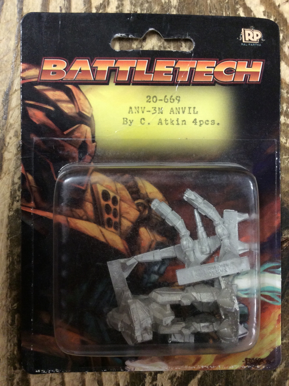 Anvil Anv 3m 20 669 Battletech Fasa Ral Partha New | eBay