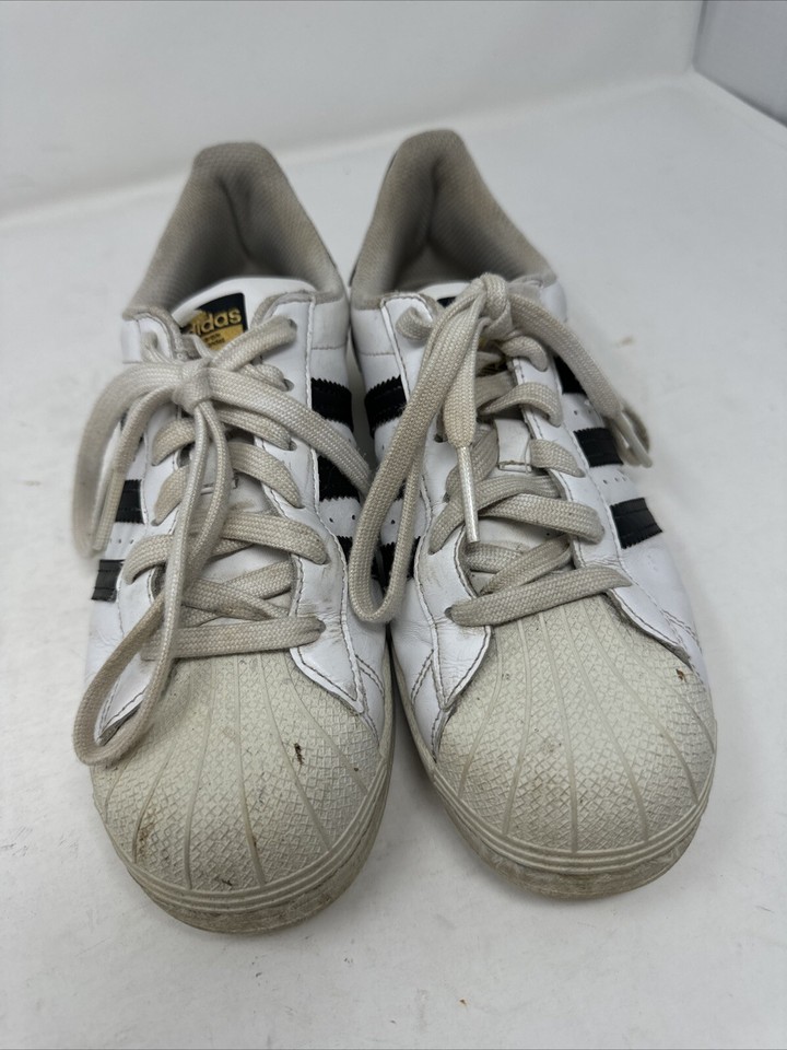 Adidas Original's Superstar Size 5.5 Shoe Clamshell Toe White/black ...
