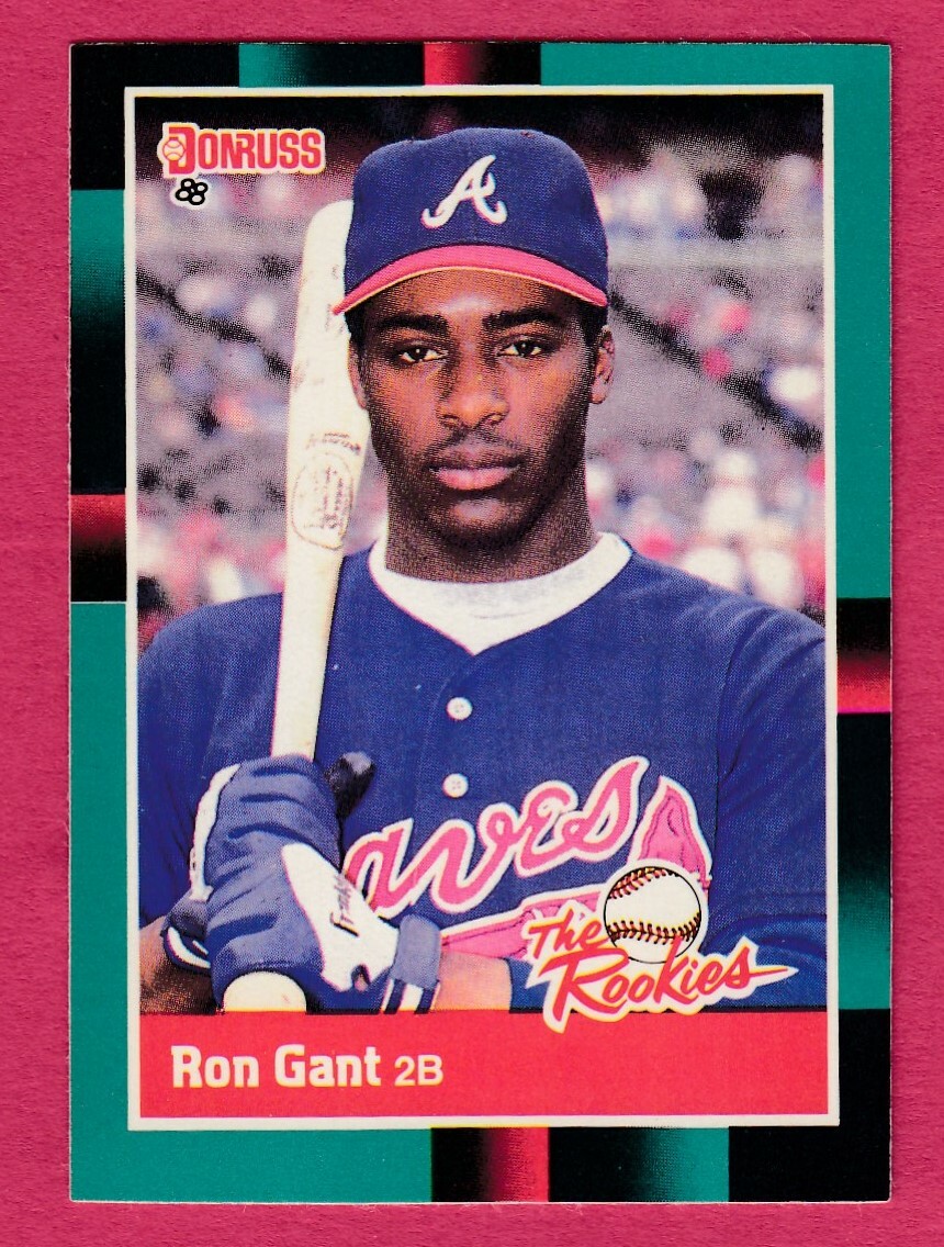 1988 Donruss Rookies # 47 Ron Gant -- Atlanta Braves | eBay