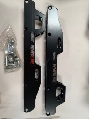 NOS Ultimate Powerline Black inline speed skate racing frames 13.5 5 ...