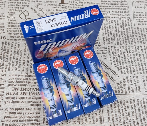 4pc CR9EIX NGK Iridium IX Spark Plug For SUZUKI GSXR Motorcycle Tune Up ...