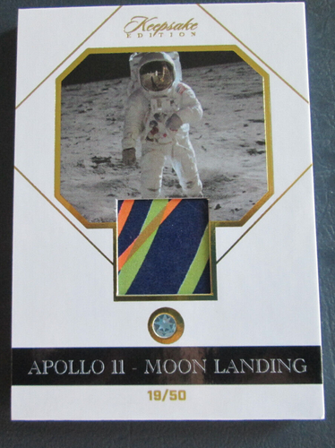 APOLLO 11 MOON LANDING 2023 Pieces Of The Past Keepsake Edition RELIC ...