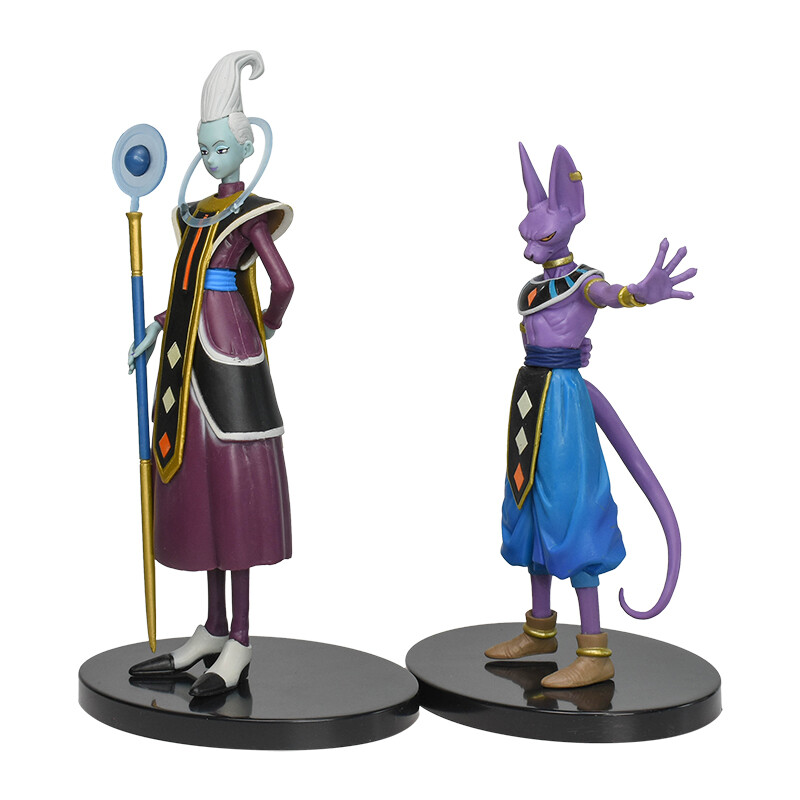 Dragon Ball Z Beerus+Whis PVC Action Figure Doll Collection Model Toys ...
