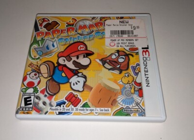Nintendo 3DS Paper Mario: Sticker Star Complete and Tested 885358777565 ...