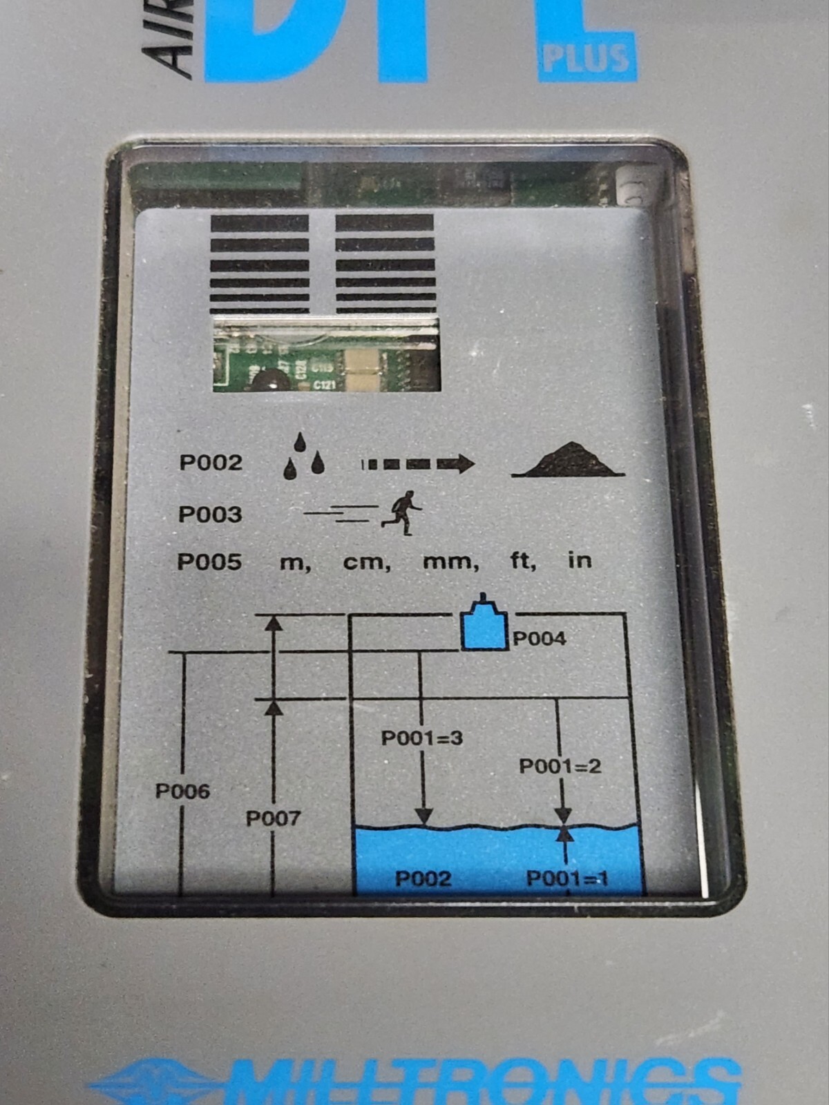 MILLTRONICS AIRANGER DPL PLUS Transceiver Module Nema 4 Enclosure 100 ...
