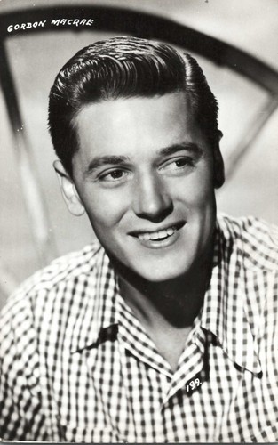 Gordon MacRea Actor Singer Music Vintage RPPC Postcard | eBay