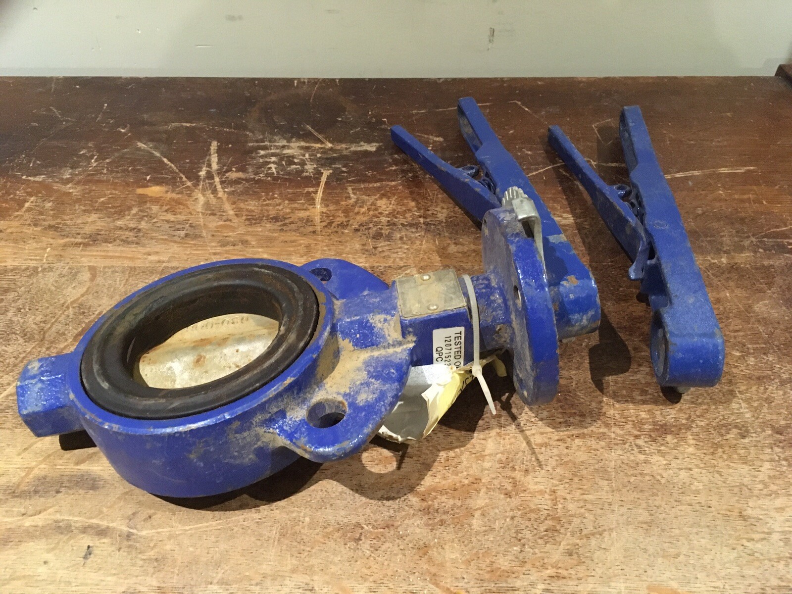 Keystone AR1 3" Wafer Butterfly Valve 030-008 Tyco Flow Control 316SS ...