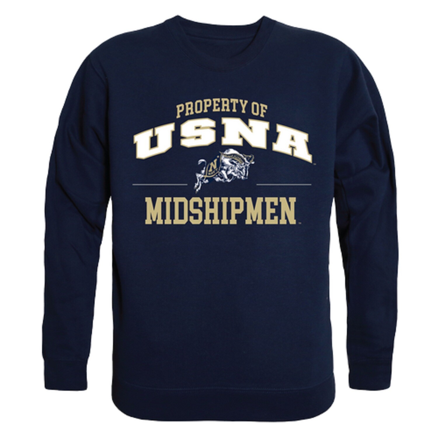 United States Naval Academy Midshipmen USNA Property of Crewneck ...