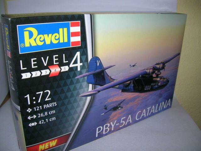 Revell GmbH 03902 Pby-5a Catalina Plastic Model Kit Grey 172 for sale ...