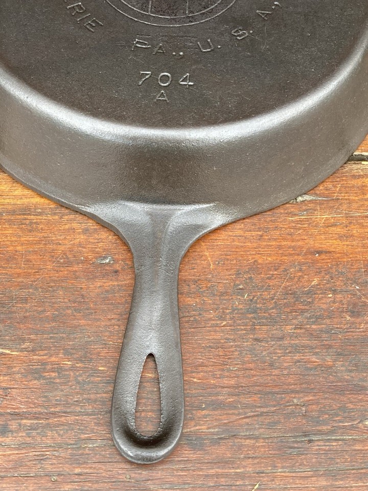Griswold Cast Iron #8 Smooth Bottom Slant EPU Log Skillet | eBay