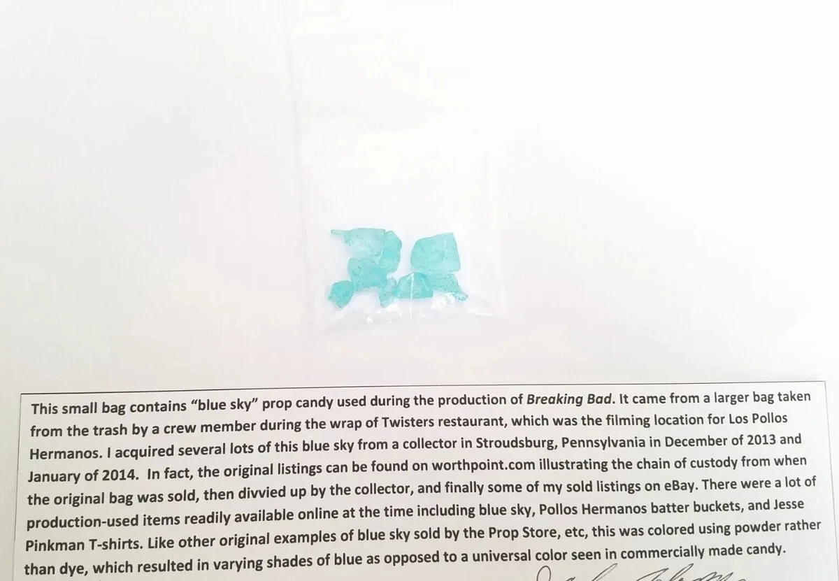 Blue Sky Breaking Bad Candy