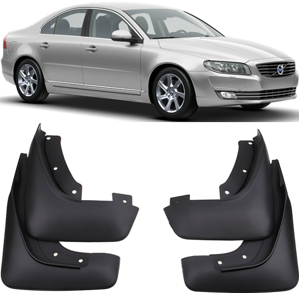 Genuine Front & Rear Molded Splash Guards Mud Flaps FOR 2008-2018 Volvo ...