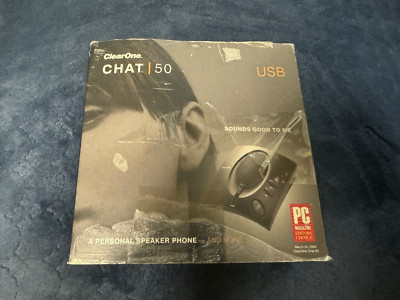 ClearOne Chat 50 USB Personal Speakerphone 910-159-001 with Cable | eBay
