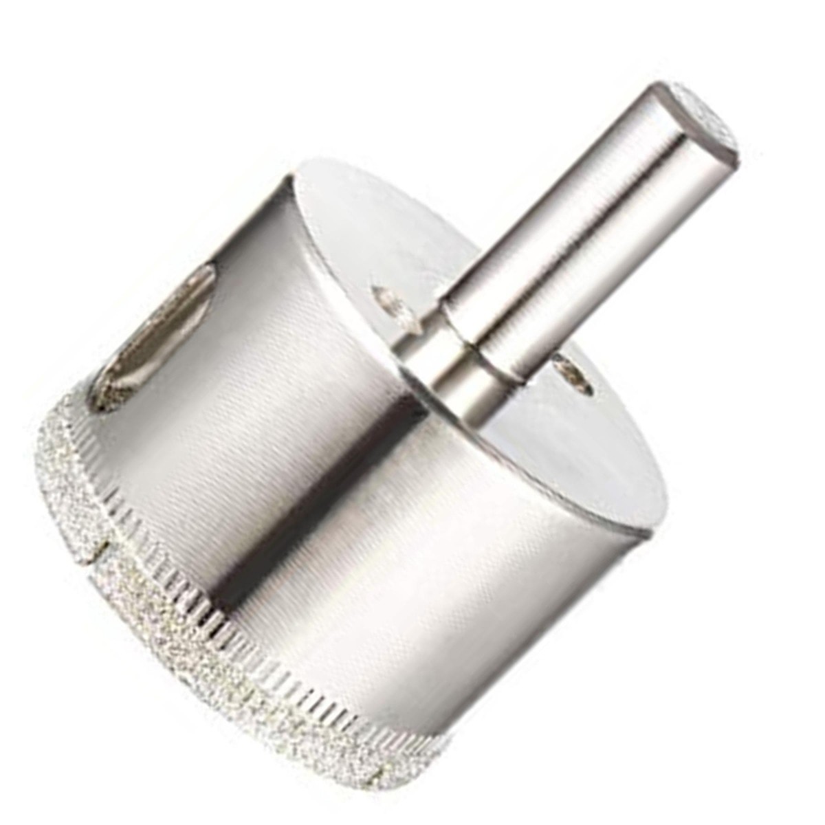 Ceramic Tile Hole Cutter 4 3/8 Inch Diamond Hole Saw, Chrome Series