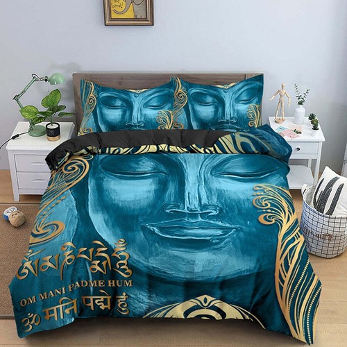 3D Buddha Mandala Quilt Cover Set | eBay