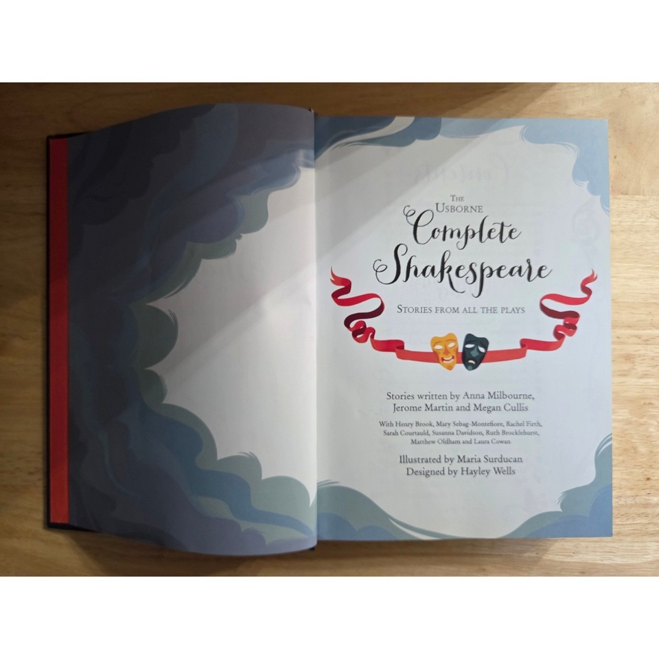 Usborne Complete Shakespeare Stories All Plays Illustrated Kids Book | eBay