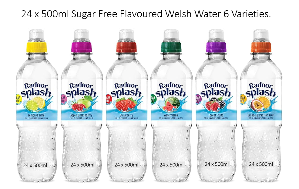 Radnor Logo Radnor Splash No Added Sugar Flavoured Water Fruits 24 X