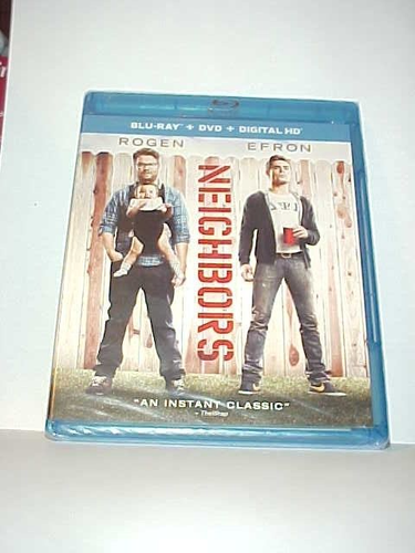 NEIGHBORS - Seth Rogen Zach Efron - DVD + BLU-RAY - NEW & SEALED ...