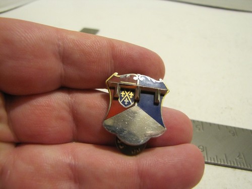 VTG US MILITARY 66TH ARMORED REGIMENT UNIT CREST PIN | eBay
