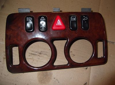 MERCEDES CLK C208 CONVERTIBLE dash trim panel WOOD EFFECT PANEL ...