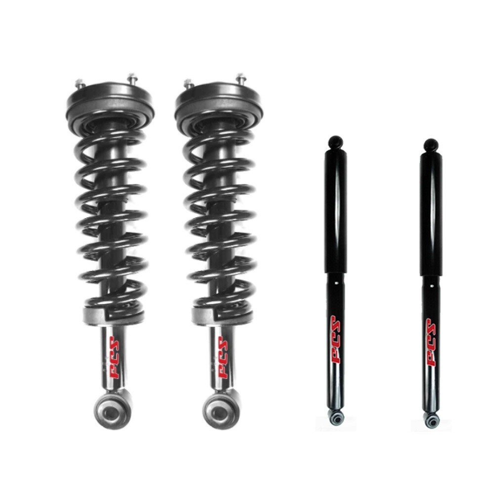 FCS Front Struts and Springs Rear Shocks Kit For Ford F-150 Lincoln ...