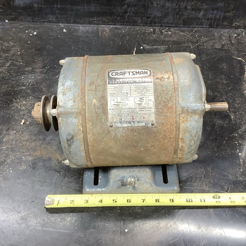 Vintage Craftsman Table Saw Motor 1 HP | eBay